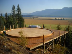 Yurt Platform - Yurt Platform Plans - Shelter Designs