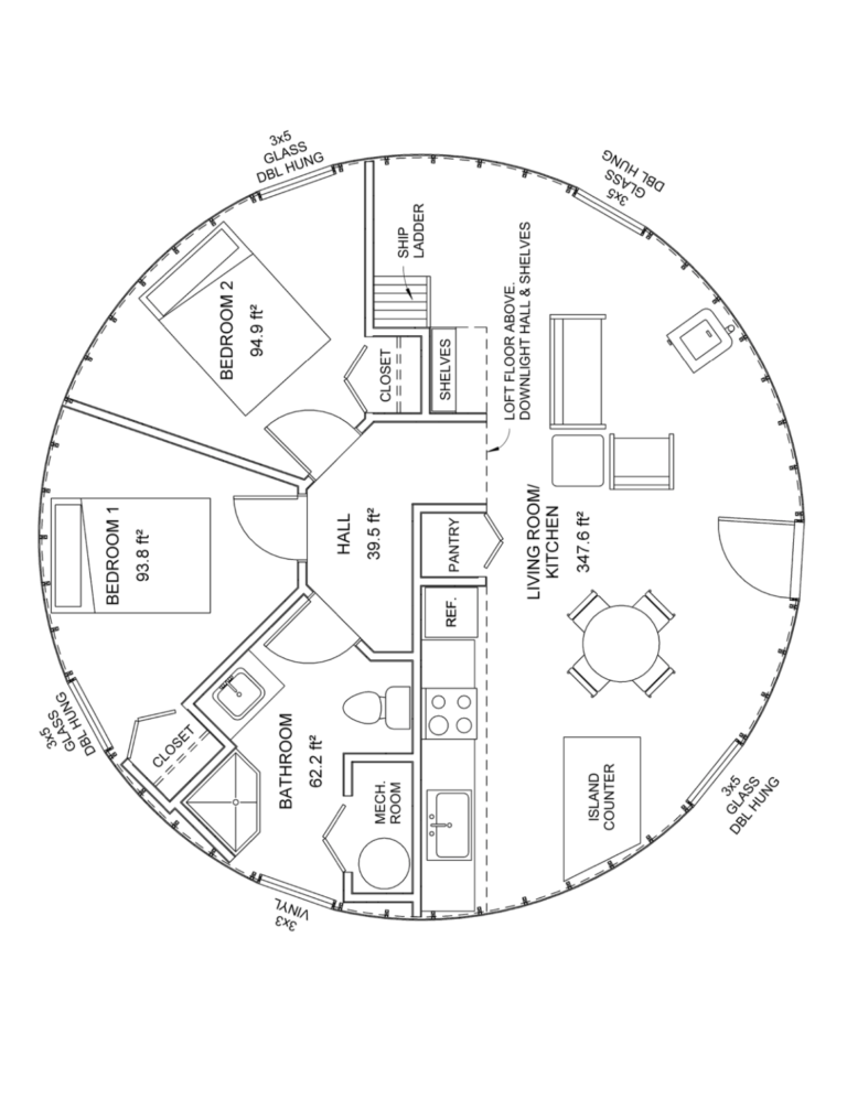 Design a Perfect Yurt Floor Plan | Yurt Building Plans
